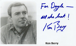 Kiwiautogal's Autographs: Ken Berry