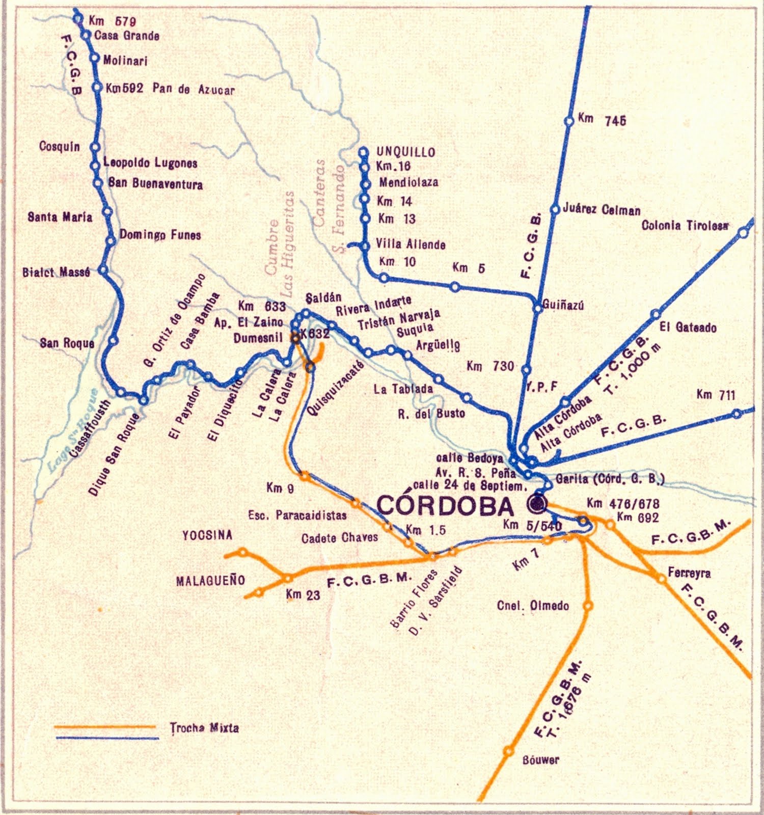 FERROAFICIONADOS ESTACION KM. 29 (GLEW): Mapas de los Ferrocarriles del ...