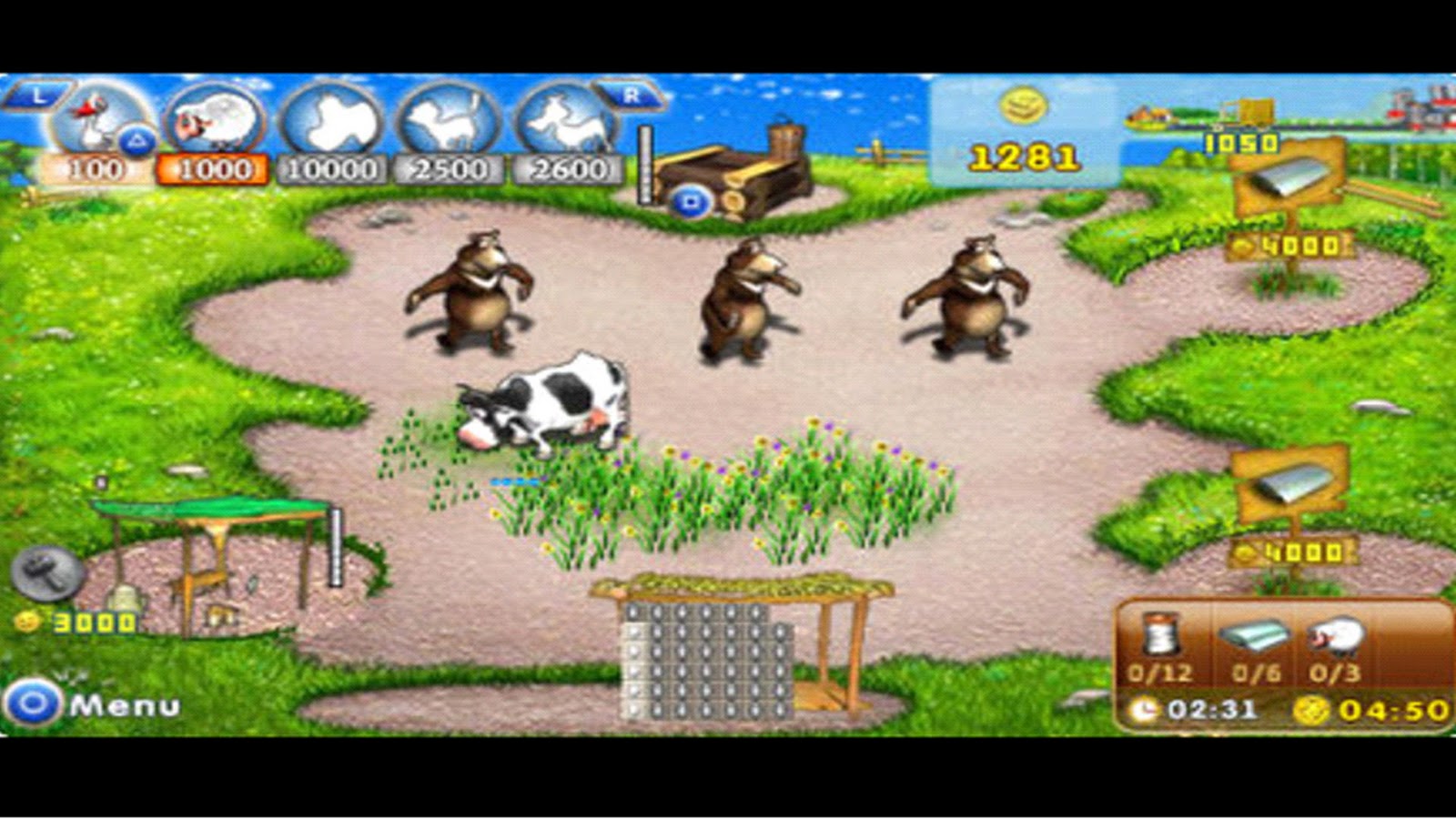 Farm Frenzy PSP Game