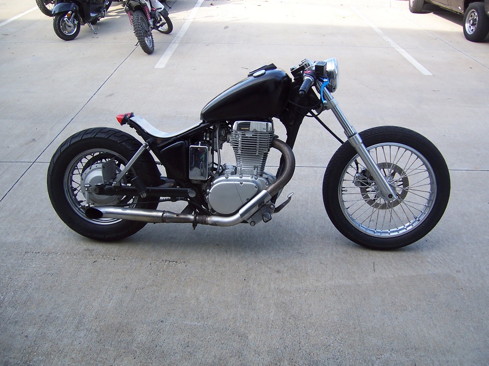BOBS CHOP SHOP: 1986 SUZUKI SAVAGE CUSTOM