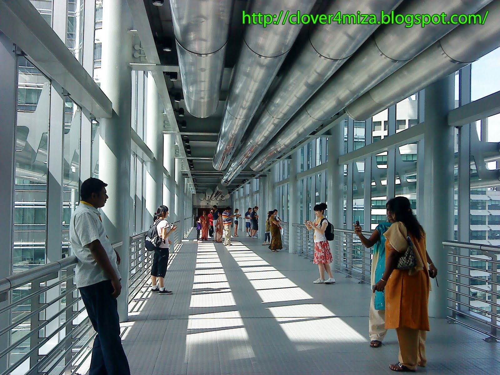 The Traveller: The Sky Bridge KLCC..