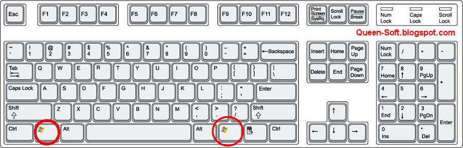 Queen soft - Tutoriale: Scurtaturi de taste in Windows 7 (keyboard ...