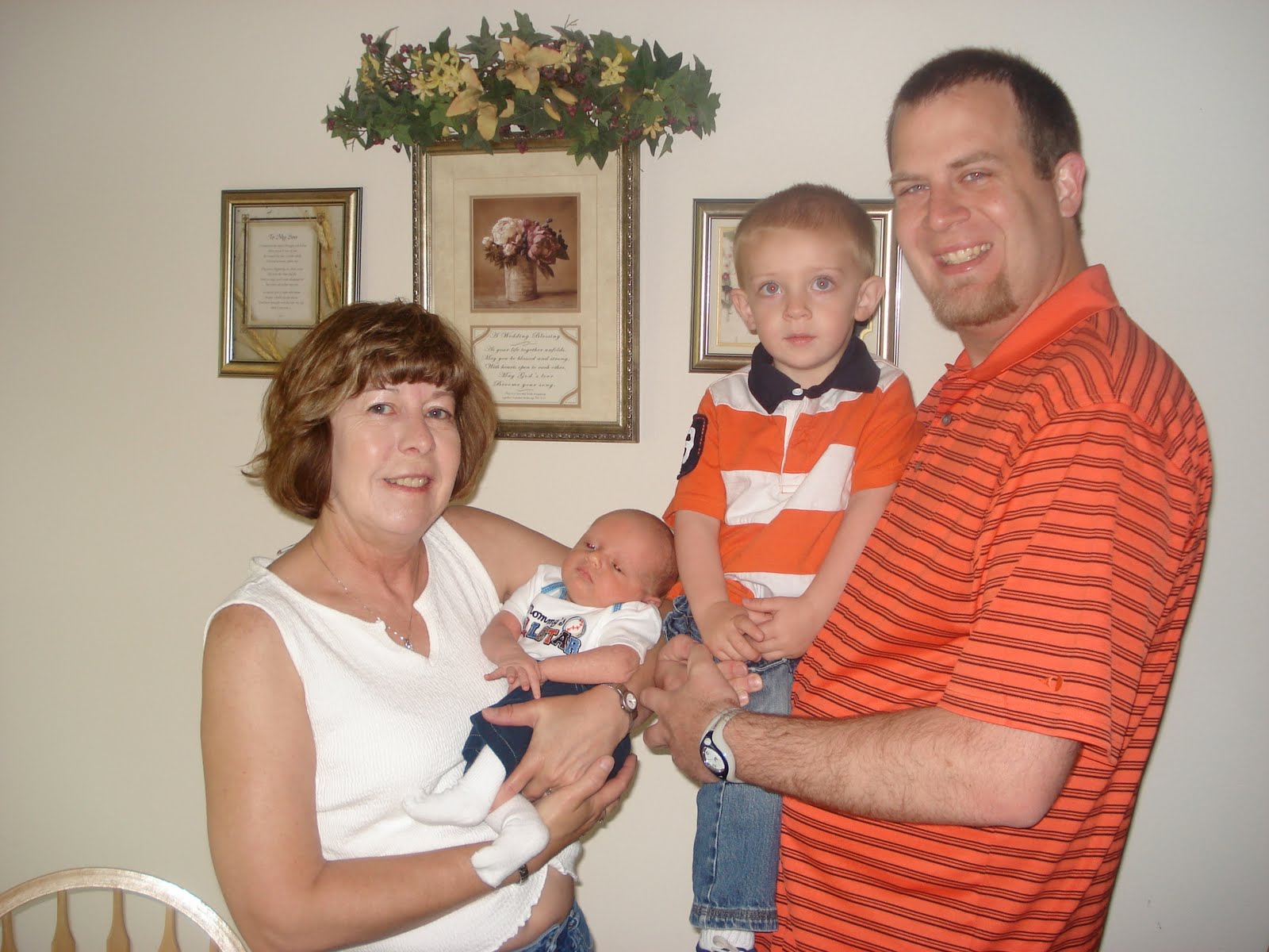 The Enslinger Family: G & G Enslinger meet Zander!