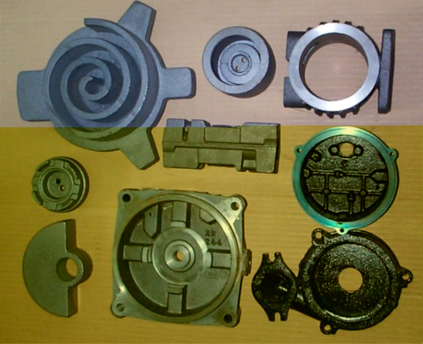 Contoh - contoh hasil pengecoran logam