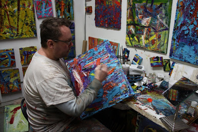 Happy Faces Chicago: The Artist's Studio: Darrell Roberts