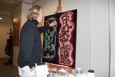 Happy Faces Chicago: The Artist's Studio: Bruce Thorn