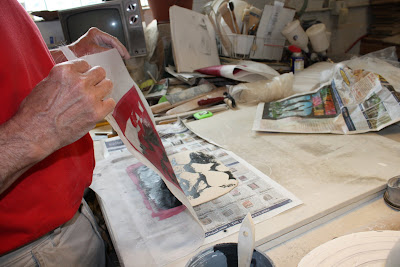 Happy Faces Chicago: The Printmaking Process: Ceramic Printmaking with ...