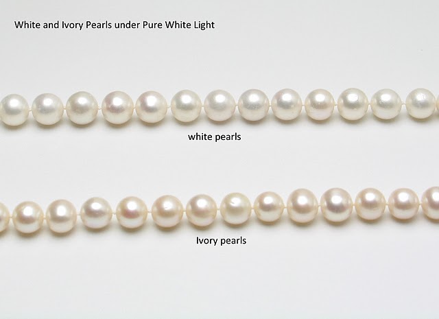 High Luster Pearl: White and Ivory Pearls