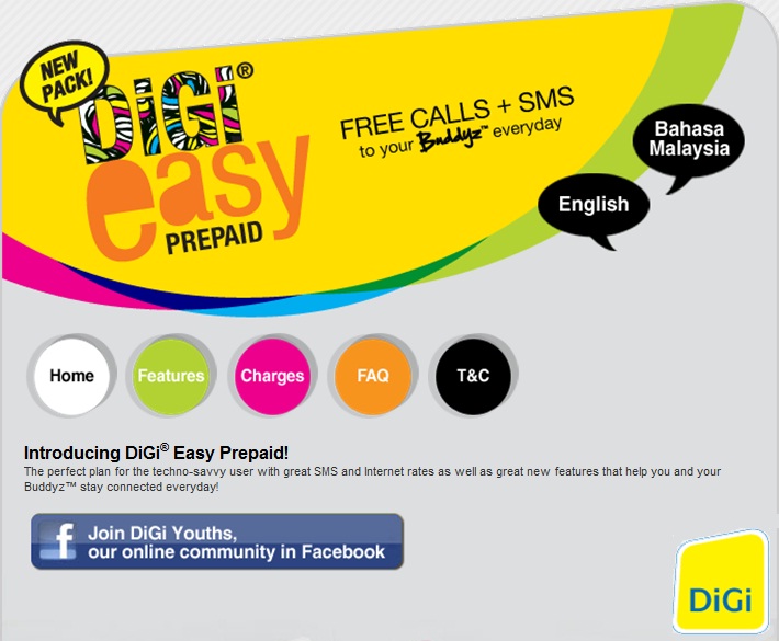 Neighbourhood IT Boy: DiGi New Prepaid Plan - DiGi Easy
