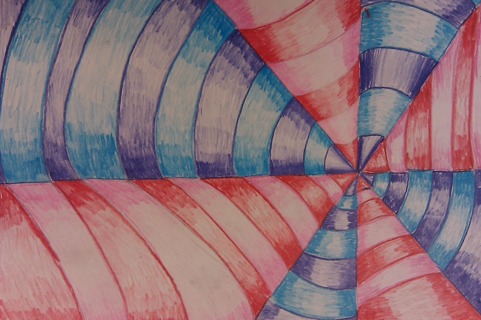 DRAWS Attention!!!: Op Art- Learning Colors!