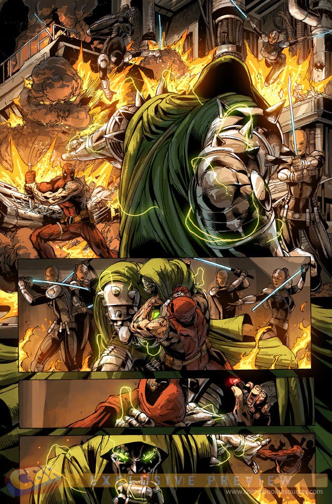 ghettoManga: DOOMWAR #6 preview art