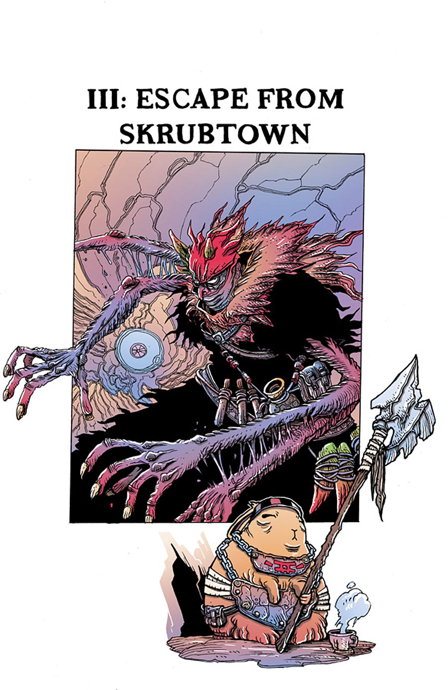 ghettoManga: PREVIEWS: Silver Surfer and Orc Stain TPB by James Stokoe