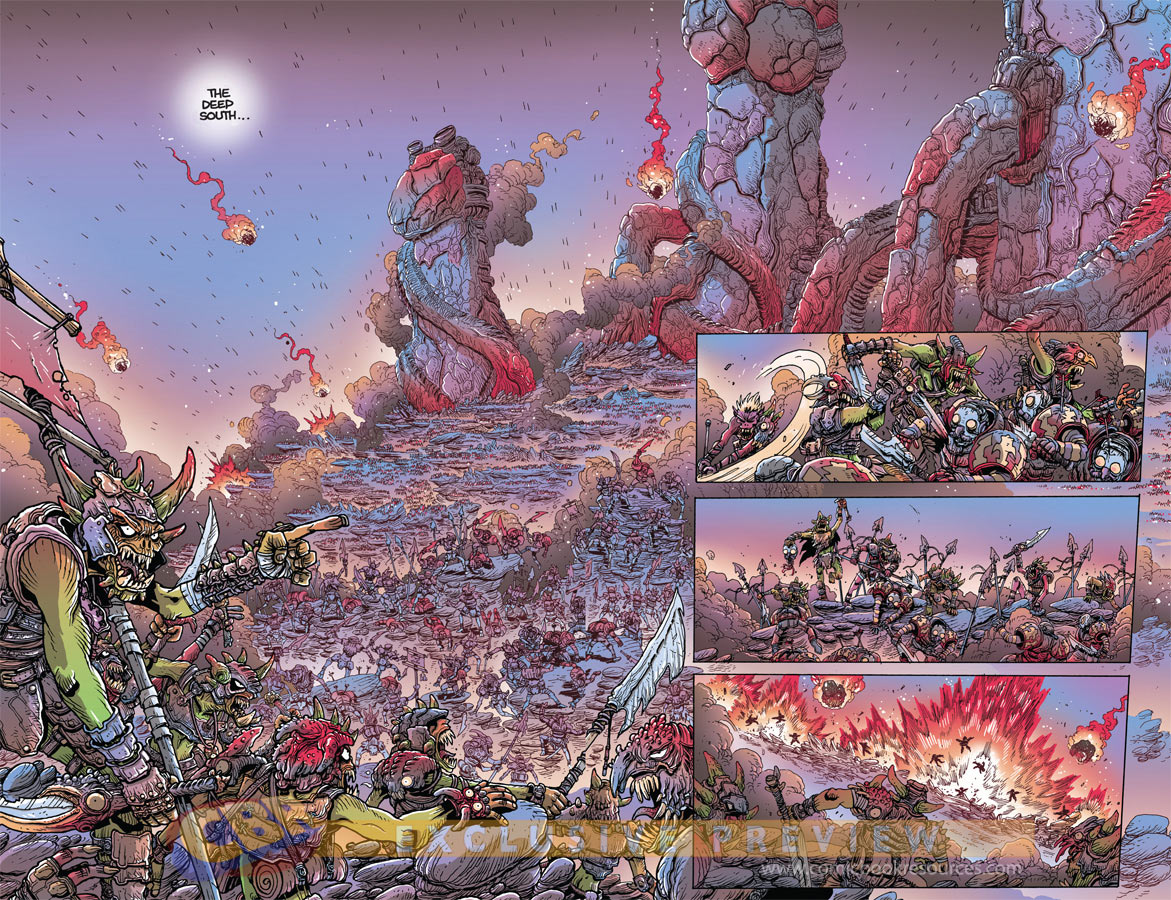 Comic Story And Cover: James Stokoe's Orc Stain Volume 1 Drops tomorrow!