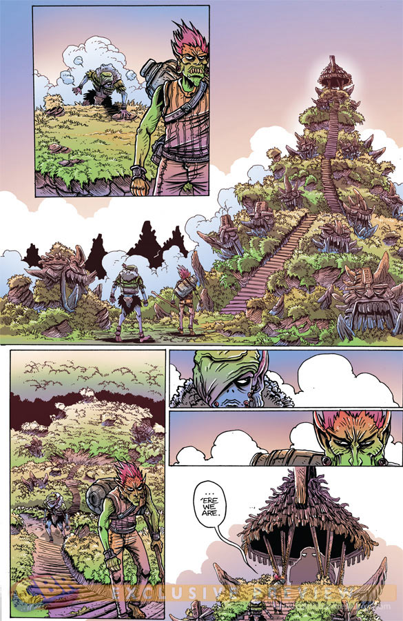 Comic Story And Cover: James Stokoe's Orc Stain Volume 1 Drops tomorrow!