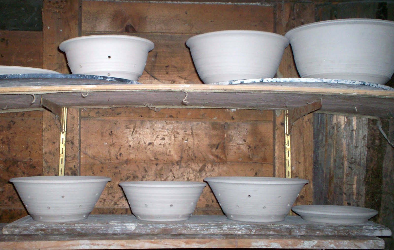 Tall Pines Studio and Garden Cottage Wools and Crafts: the pottery process