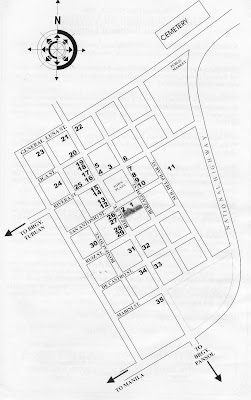 Map of Historic Structures in Pila, Laguna