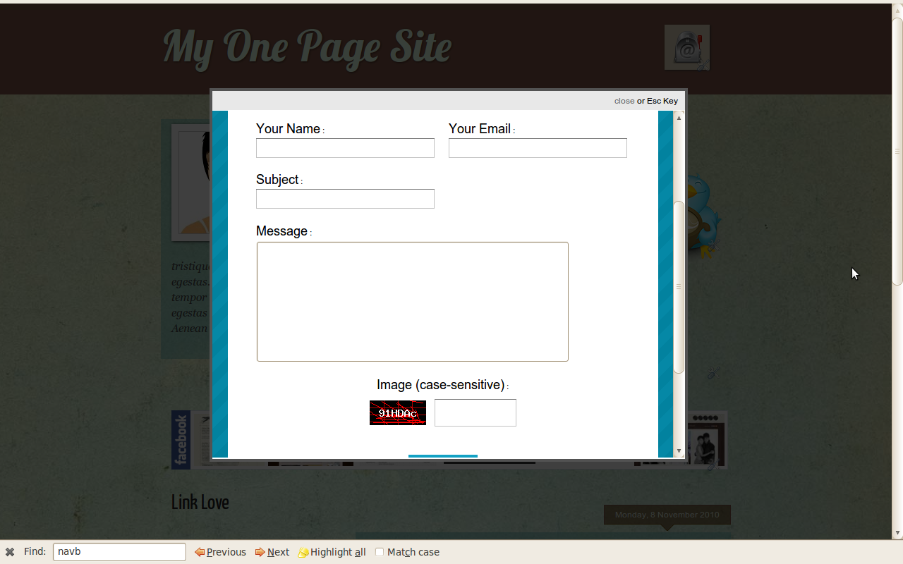 Blogger Buster: Add a Lightbox-Style Contact Form to your Blog