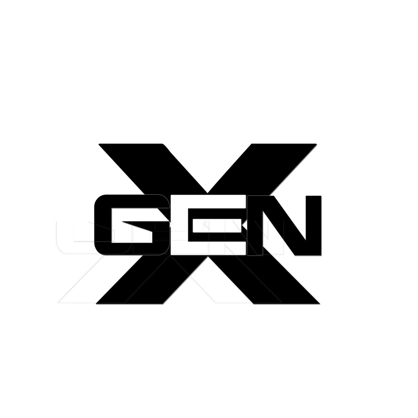 Crimson Lab Designer "Naveen K" Portfolio: Dj Gen-X Logo