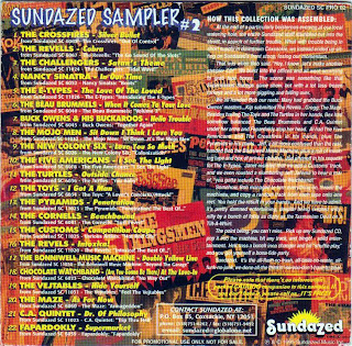 Sharing Needles: THE SUNDAZED SAMPLER #2 - 1995 Promo CD