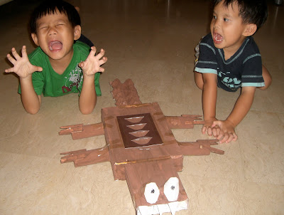 Our World. My World.: Craft: Making a Cardboard Alligator