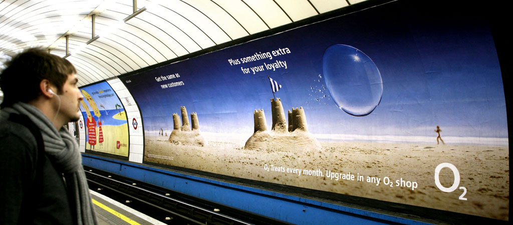 Hazel Design Context: Tube advertising