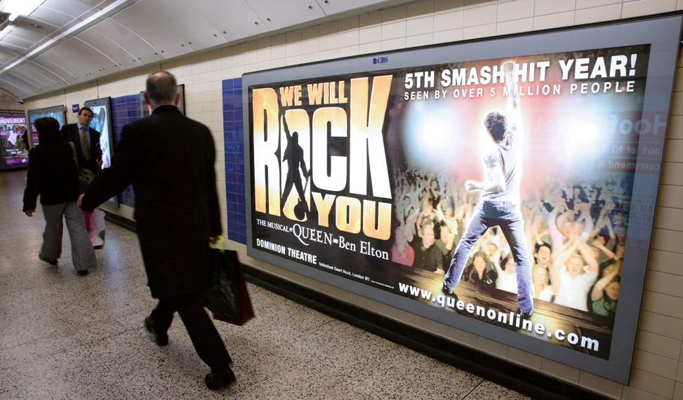 Hazel Design Context: Tube advertising