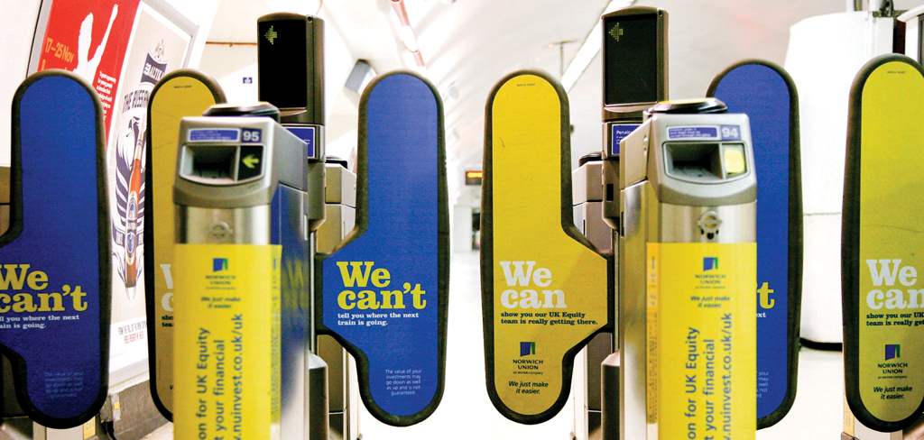 Hazel Design Context: Tube advertising