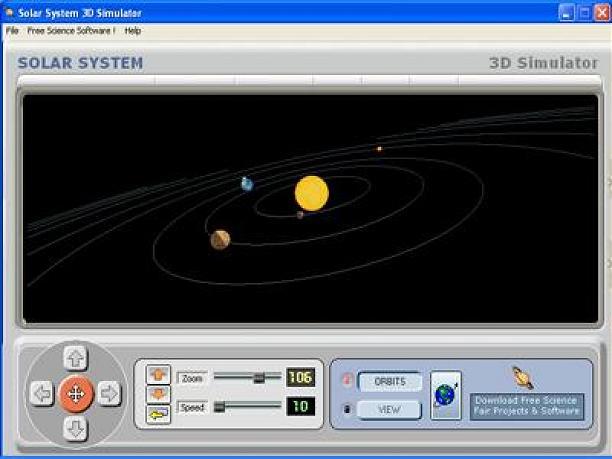Solar System 3D Simulator | Educated Software