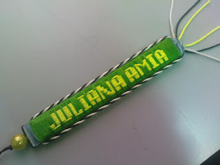 Wazzup !: Keychain Sulaman Benang