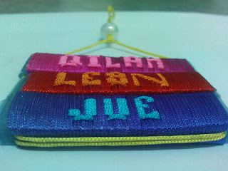 Wazzup !: Keychain Sulaman Benang