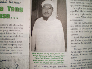 OSMAN DOL 'LARI DARI NERAKA': ULAMAK HAJI AHMAD BIN HAJI MOHD. KASIM ...