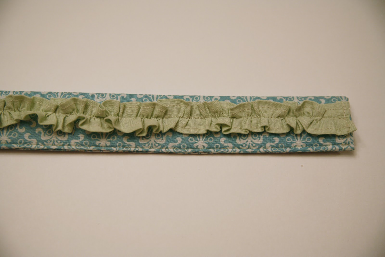 Snapshots of Life: Sew Easy Ruffled Camera Strap Tutorial