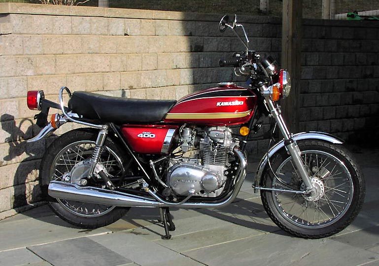 kawasaki kz400: Modelos de la KZ400