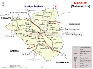 Nagpur District Map