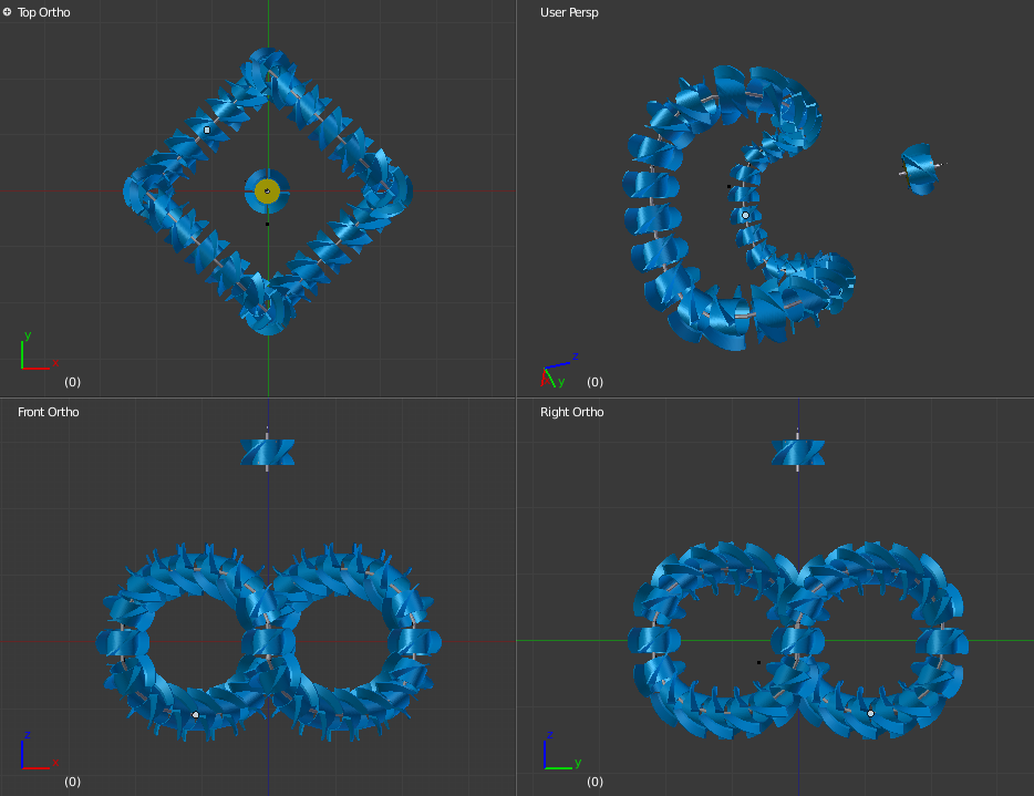 800 million: V-formation