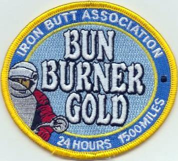 Mike's Touring Journal: Iron Butt - Bun Burner Gold (1500 Miles in 24 hrs)