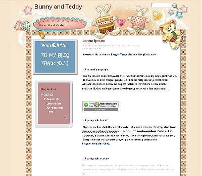 Annyeong Haseyo ^^ Moshi Moshi: template blogger lucu