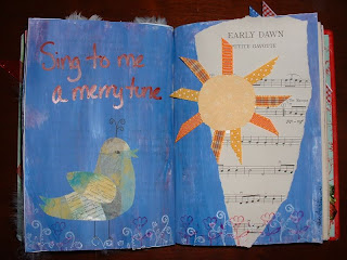 Bird theme altered book – Halle's Hobbies