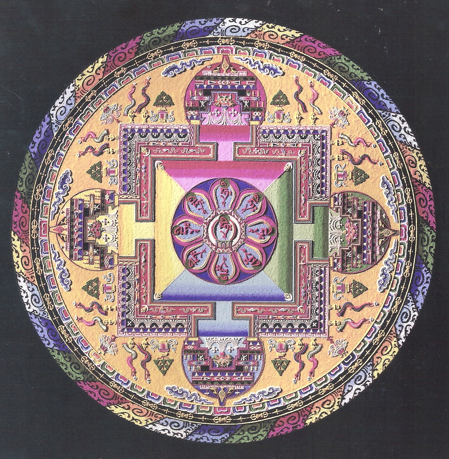 Not Dark Yet: Tibetan Sand Mandala: Precision and Prayer
