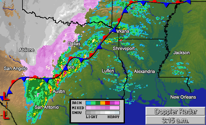 Storm Chaser's Forecasts: Current Radar