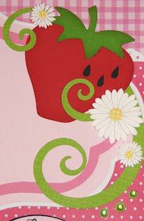 The Avid Scrapper: {Strawberry Shortcake "Cutie" Scrapbook Pages}