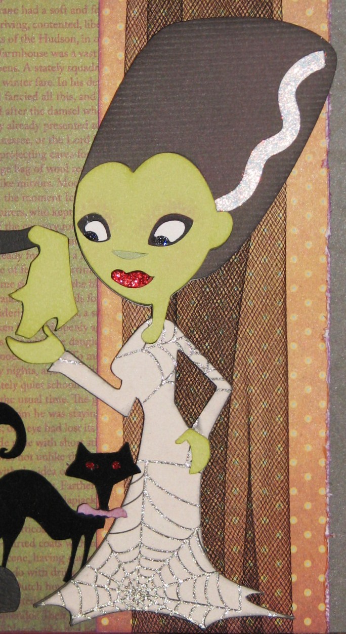 The Avid Scrapper: {Monster Mash Halloween Scrapbook Pages}