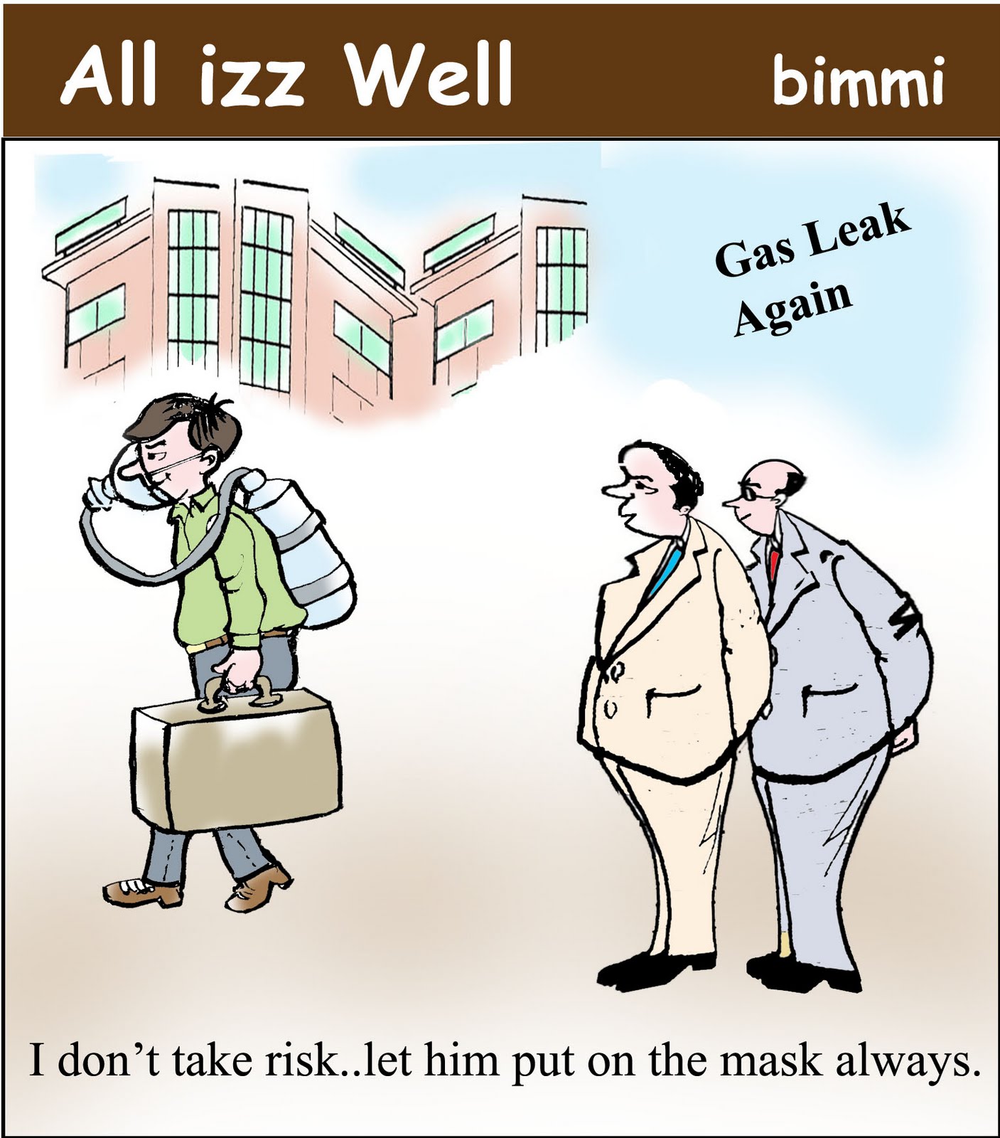 Gas Leak Cartoons