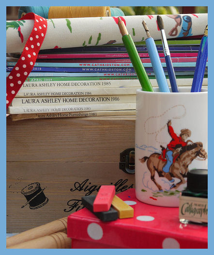 Mary Jane's TEAROOM: Cath Kidston 'Cowboy' Fabric Winners!