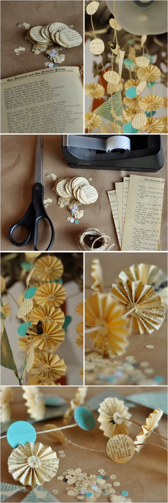 Swanky Blog: DIY Paper Pinwheels & Garlands