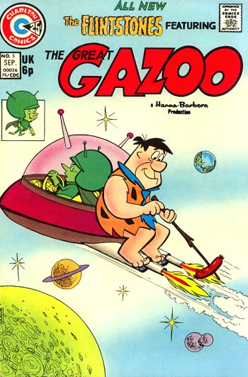 The Great Gazoo in the Comics | Vintage U.F.O.