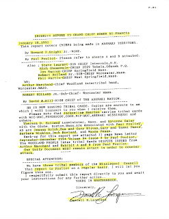 The Reinvention of the Alleged Vermont and New Hampshire Abenakis: 02/10/10