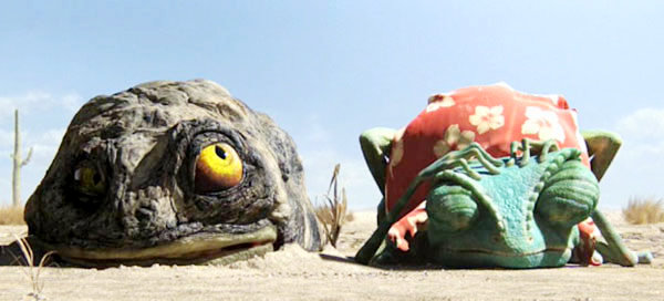 COMENTANDO PELICULAS: JOHNNY DEPP SERÁ UN LAGARTO EN "RANGO"