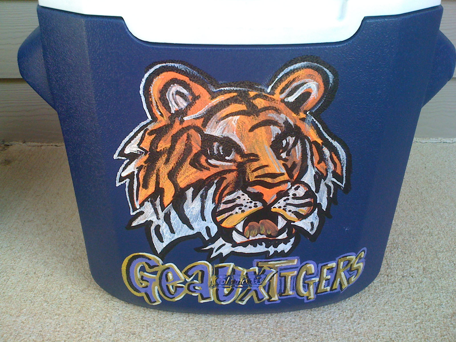 Creative Design by Allyson: Sports Themed Coolers