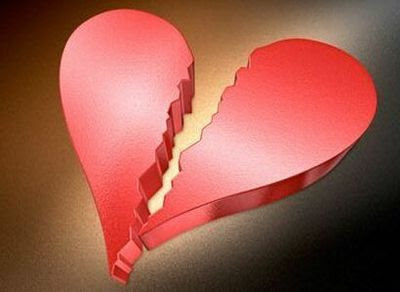 Ljubavne slike, animacije, SMS, čestike za Valentinovo: Slomljeno srce